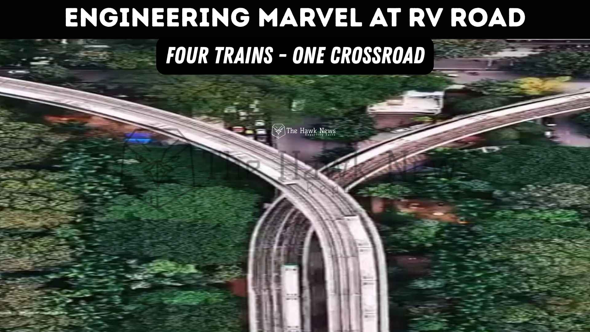 Four Trains, One Crossroad: Bengaluru Metro’s Engineering Marvel at RV ...
